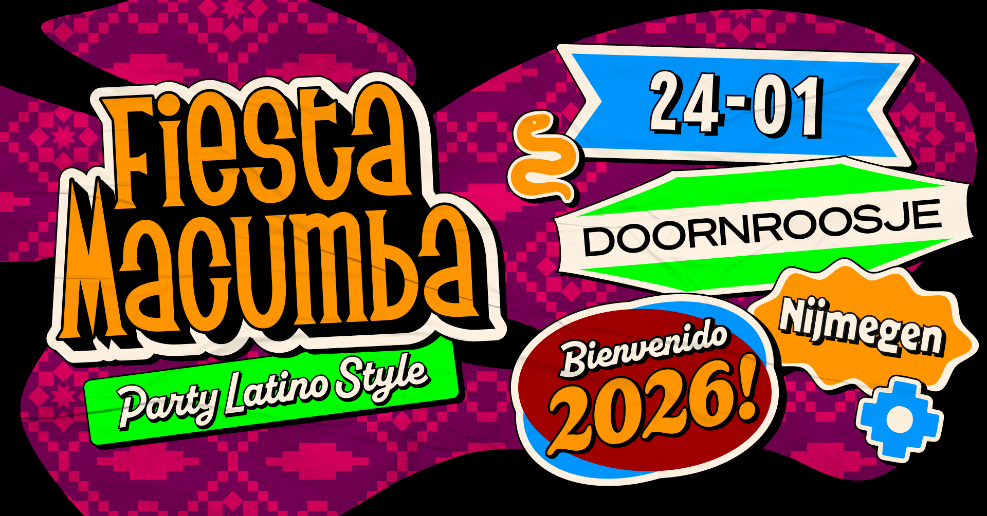 Fiesta Macumba - Doornroosje, Nijmegen - January 24th