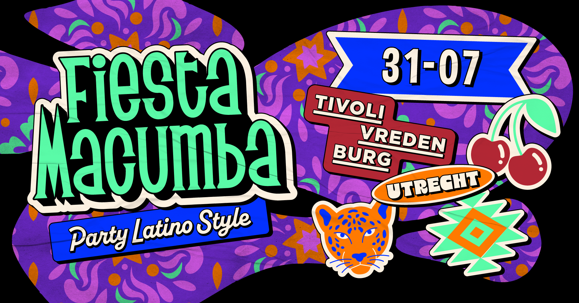 Fiesta Macumba Utrecht - TivoliVredenburg - 31st of July